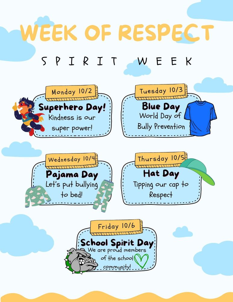 Week of Respect Spirit Week | Beers Street Elementary School