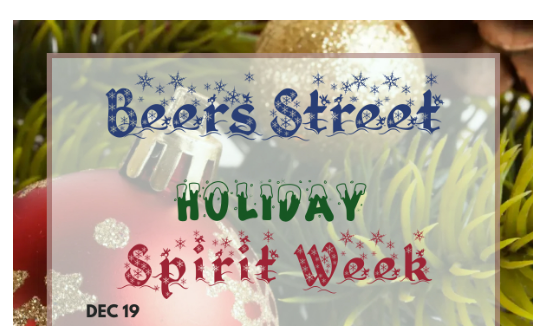 Holiday Spirit Week | Beers Street Elementary School
